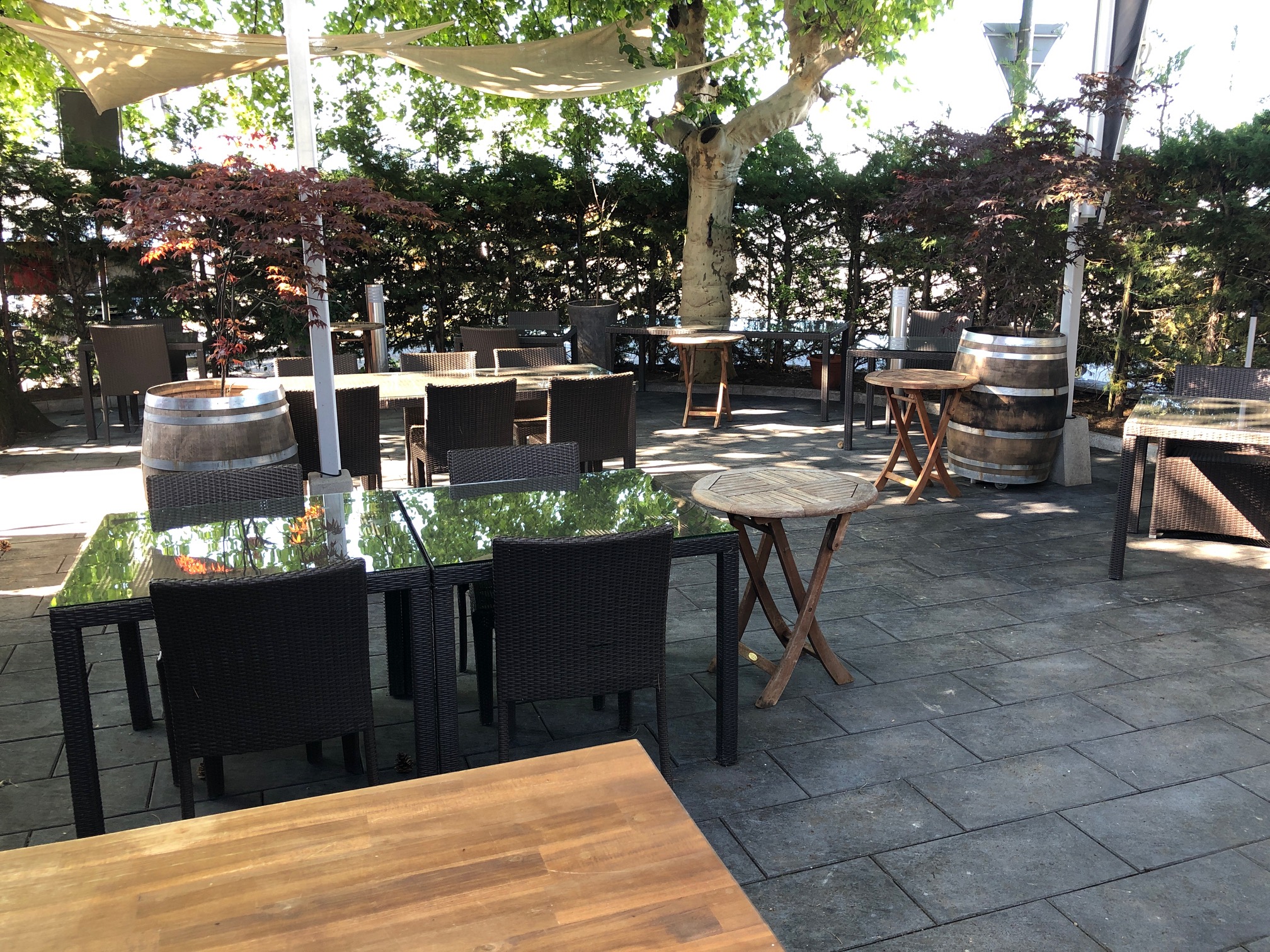 La carte terrasse - Restaurant La Gare Cully